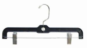 only hangers black plastic 14" pant/skirt hangers - pack of 100