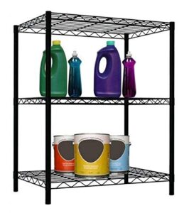 6769 - 3 layer wire shelving rack unit storage metal shelf garage organizer – mn27