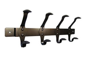 smarthook 105 garment friendly hook rail (antique bronze)