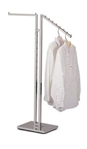 sswbasics 2 way clothes rack with one straight arm