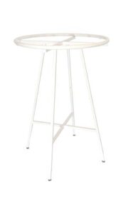 sswbasics white round rack kd