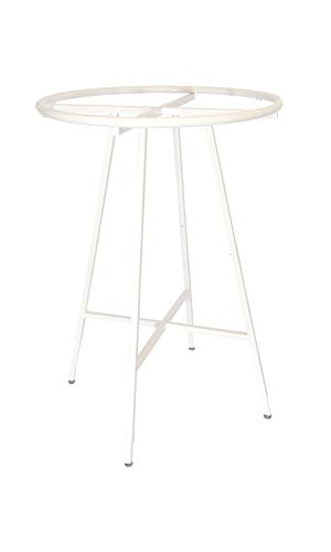 SSWBasics White Round Rack KD