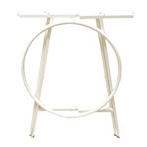 SSWBasics White Round Rack KD