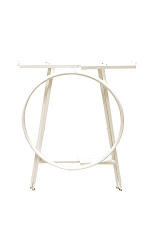 SSWBasics White Round Rack KD