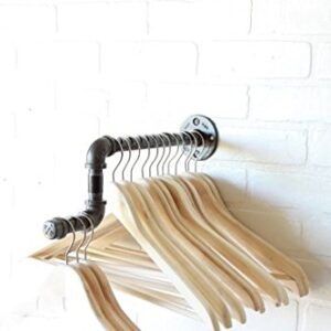 Urban Industrial Pipe Wall Rack - Clothing Rack, Closet Organization, Retail Display