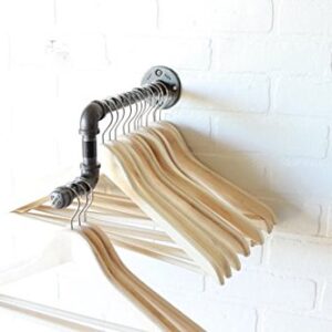 Urban Industrial Pipe Wall Rack - Clothing Rack, Closet Organization, Retail Display