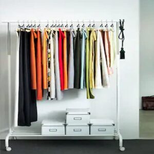 IKEA RIGGA Clothes Rack (White)