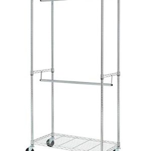 Home Storage Space Garment Rack - Chrome