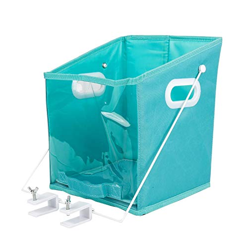 BAIHUAXIN Closet Caddy - Pull Down Foldable Storage Bin,Foldable Organizers with Transparent Window for Bedroom Bathroom Clothing Storage Organizer