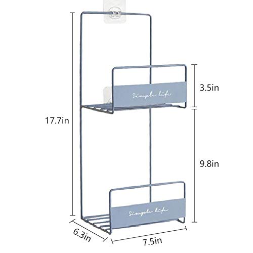 Kelendle 2 Tiers Metal Handbag Hanger No Drilling Hanging Purses Organizer Rack Bags Storage Holder for Cabinet Closet Door, Green