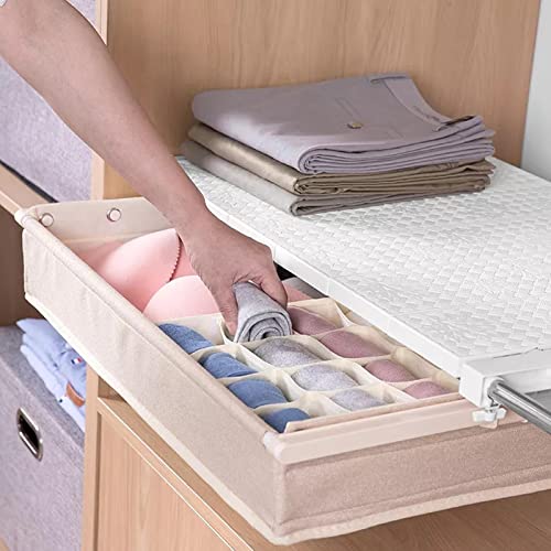 Cielo Meraviglioso Multifunctional Shelf Storage Rack - Tension Shelf, Expandable Shelf, Adjustable Shelves for Closet/Camper, Expandable Closet Tension Shelf Rod