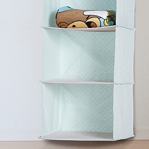 Urban Shop 6 Tier All Purpose Hanging Closet Organizer, Mint