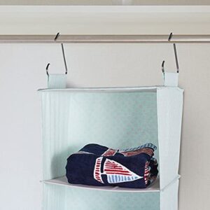 Urban Shop 6 Tier All Purpose Hanging Closet Organizer, Mint