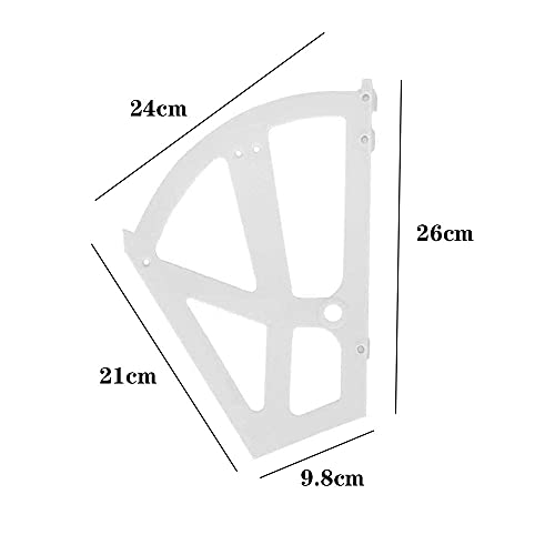 1 Pair Shoe Cabinet Shelf Home Plastic Hollowed Two Layers Rack Shoes Drawer Cabinet Hinges for Shoes Rack, Shelf, Cabinet