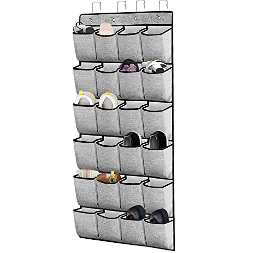 homyfort 2 Pack Over the Door Shoe Organizer