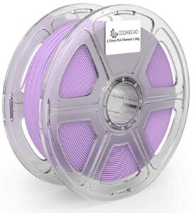 cookiecad lavender pla 3d printer filament 1.75mm 1kg