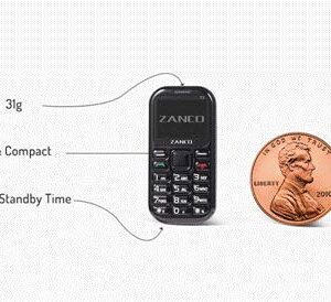 Zanco Tiny t2 World's Smallest Phone wcdma 3G Phone Travelling Phone,Pocket Cell Phone Buy from Manufacturer Direct