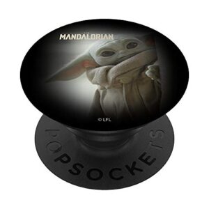 the mandalorian the child circle portrait popsockets swappable popgrip