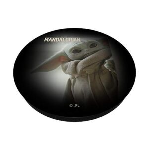 The Mandalorian The Child Circle Portrait PopSockets Swappable PopGrip