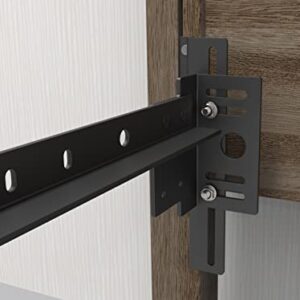 appacare Bed Frame Footboard Extension Brackets Set Attachment Kit - Fit for Twin, Full, Queen, or King Size Beds