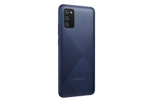 samsung galaxy a02s sm-a025m dual sim - international version (cdma verizon/sprint not supported) no warranty (blue, 32gb)