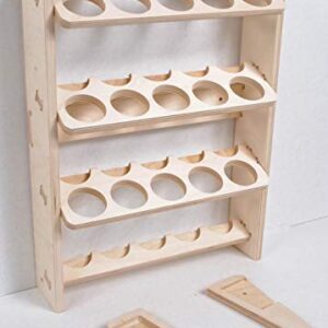 Caulking Tube Holder Storage Rack Caddy. Holds 15 Tubes