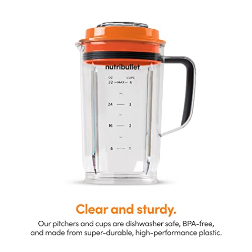 NutriBullet NB50200OR Select 1000 Watt Orange, 32 oz