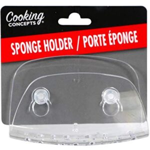 Cooking Concepts Clear Sponge Holders