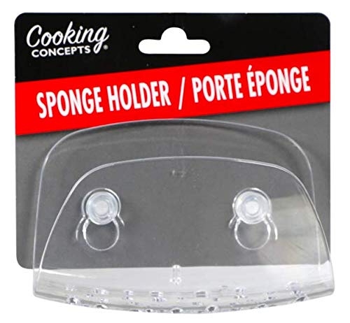 Cooking Concepts Clear Sponge Holders