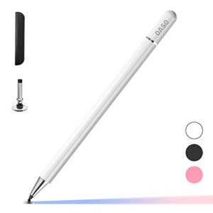 oaso stylus pen for touch screens, disc tip & magnet cap styli pencil compatible with apple ipad pro/ipad 6/7/8/9/iphone/samsung galaxy tab a7/s7/fire hd 7/8/10 plus tablet/all touch devices