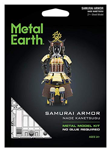 Metal Earth Samurai Armor (Naoe Kanetsugu) 3D Metal Model Kit Fascinations