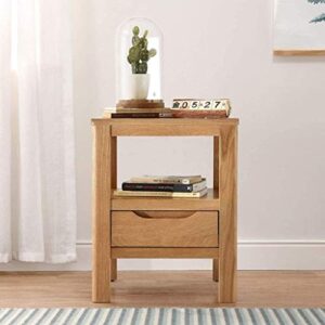 Bedside Table Bedroom Bedside Table, Bedside Table Bedside Table Nordic Locker Bedroom Mini Solid Wood Furniture Simple Modern Small Side Cabinet Bed Narrow Cabinet