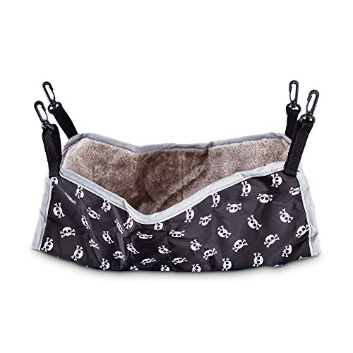 Petco Brand - You & Me Skulls Small Animal Hammock, Black