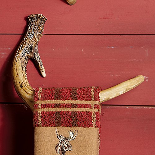 BLACK FOREST DECOR Faux Antler Towel Hook