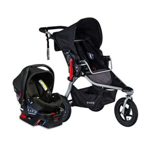 bob gear rambler travel system with b-safe gen2 infant car seat black