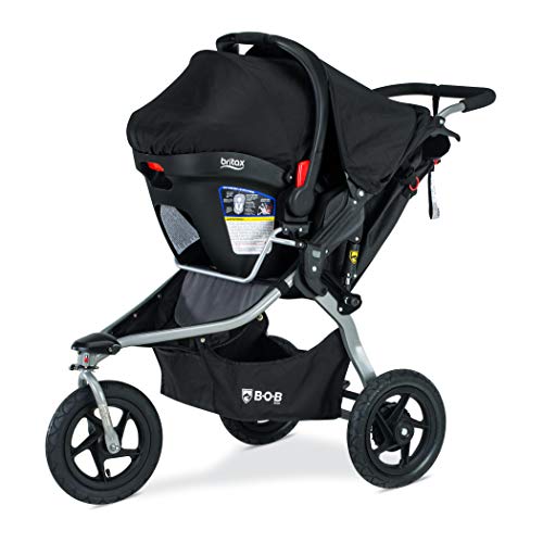 BOB Gear Rambler Travel System with B-Safe Gen2 Infant Car Seat Black