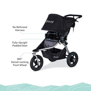 BOB Gear Rambler Travel System with B-Safe Gen2 Infant Car Seat Black