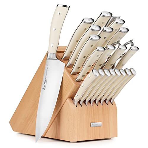 Wusthof Classic Ikon Creme 23 Piece Knife Block Set