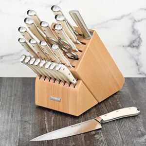 Wusthof Classic Ikon Creme 23 Piece Knife Block Set