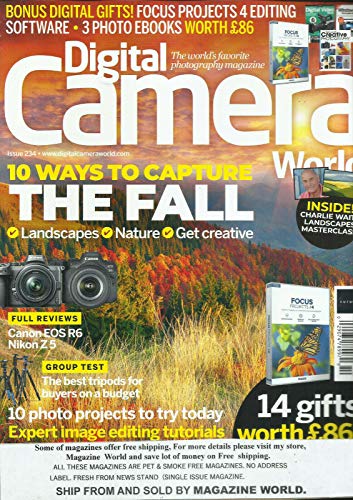 DIGITAL CAMERA WORLD MAGAZINE, ISSUE, 2020 ISSUE, 234 MISSING FREE VIDEO CD