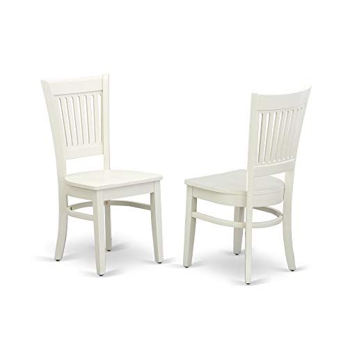 East West Furniture ANVA5-LWH-W Dining Sets, Regular