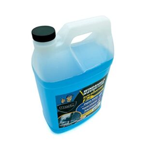 MWC Windshield Washer Fluid, Ready to Use, Removes dirt, Safe for the environment, Removes grime, Streak Free Glass Cleaner,+ 32°F, 1 Gallon (3.78 Liters)