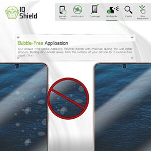 IQShield Screen Protector Compatible with Samsung Galaxy S21 (6.2 inch)(3-Pack)(Case Friendly)[Works with Fingerprint Scanner] Anti-Bubble Clear Film