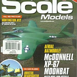 FLYING SCALE MODELS MAGAZINE, BRISTOL BEAUFIGHTER OCTOBER, 2020 * PRINTED UK