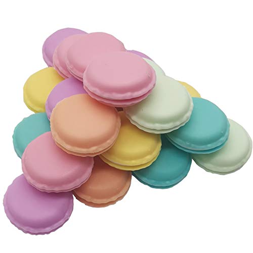 RONYOUNG 30PCS Mini Macaron Jewelry and Pill Storage Box Containers Macaron Mini Storage Case Jewelry Box Case Container Earring Travel Organizer