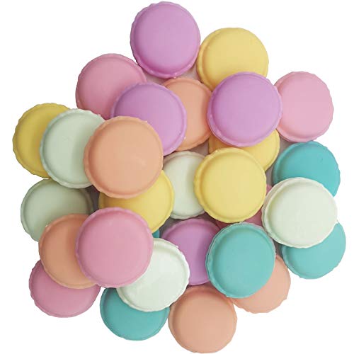 RONYOUNG 30PCS Mini Macaron Jewelry and Pill Storage Box Containers Macaron Mini Storage Case Jewelry Box Case Container Earring Travel Organizer