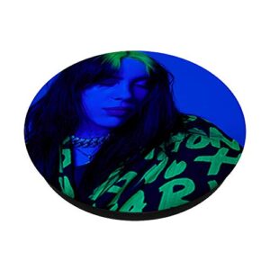 Official Billie EIlish Downward Glance Photo PopSockets PopGrip: Swappable Grip for Phones & Tablets