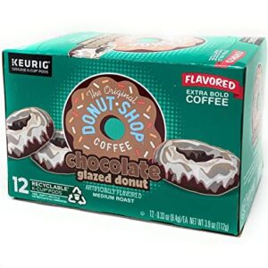 The Original Donut Shop Coffee Chocolate Glazed Donut K-Cups 12 count