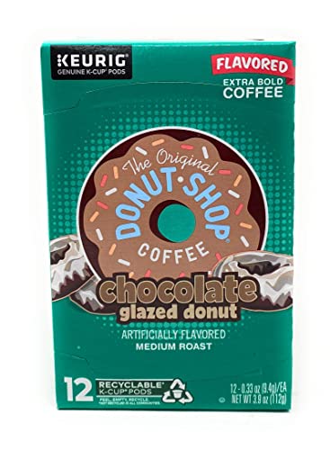 The Original Donut Shop Coffee Chocolate Glazed Donut K-Cups 12 count