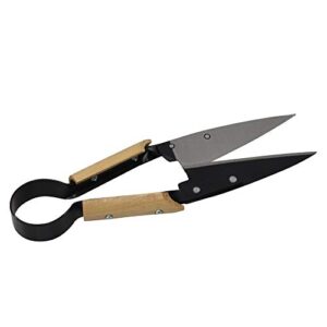 Hand shears for sheep shearing, Single Bow Heavy Duty Onion/Sheep Shear for alpaca, pet horse dog shearing, 6.1-Inch Carbon Steel Blade, 12.5-Inch Long